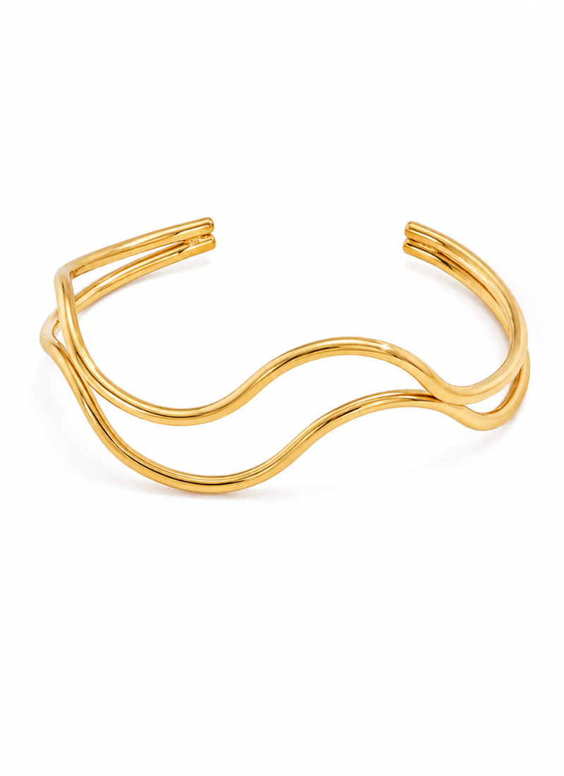Molten Curve Cuff Bracelet